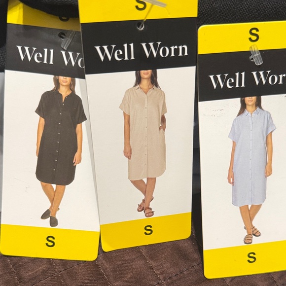 Well Worn | Dresses | Well Worn Charcoal Buttonup Shirt Dress | Poshmark